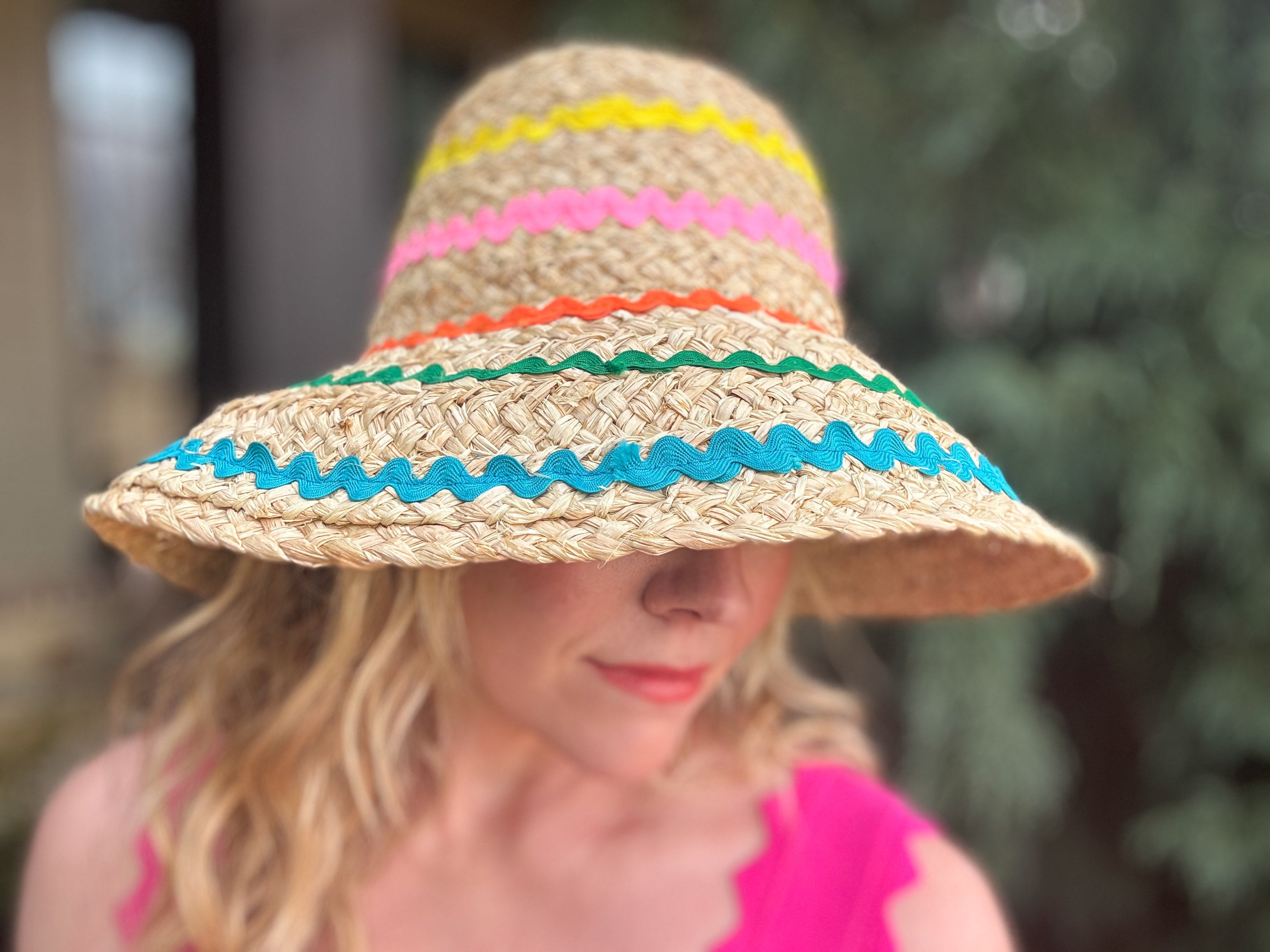 Carrie Ric Rac Bucket Hat - Min. 2 (HAT-09)