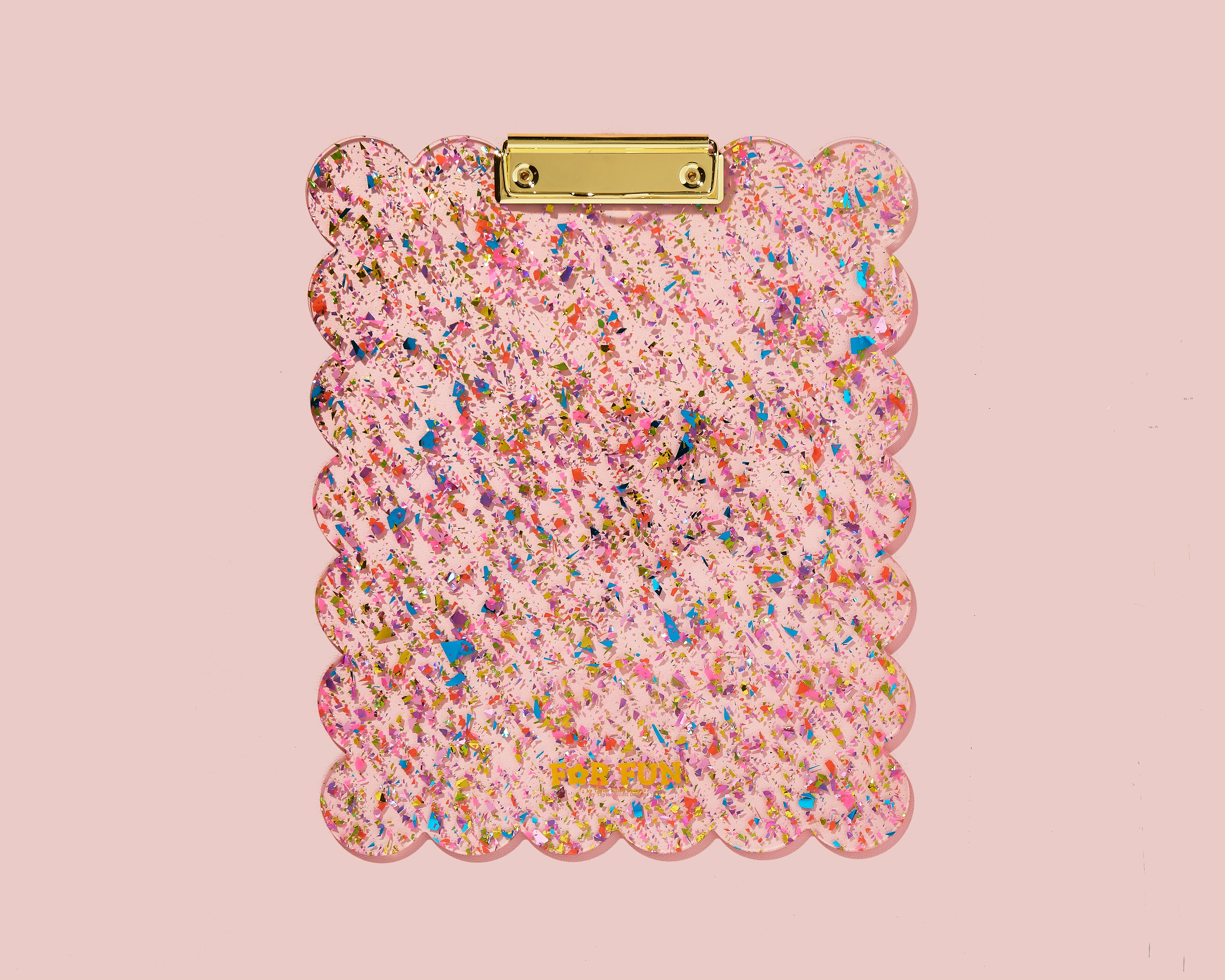 For Fun - Happy Confetti Large Clipboard | Desk Accessories | Gift Ideas